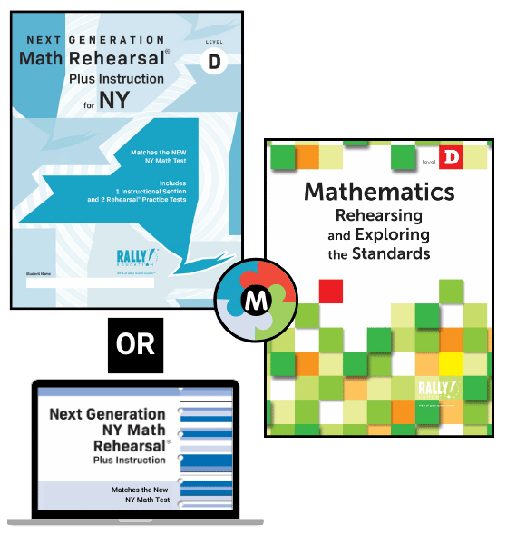 NEW! Next Generation NY Math Rehearsal® Plus Instruction - New York State