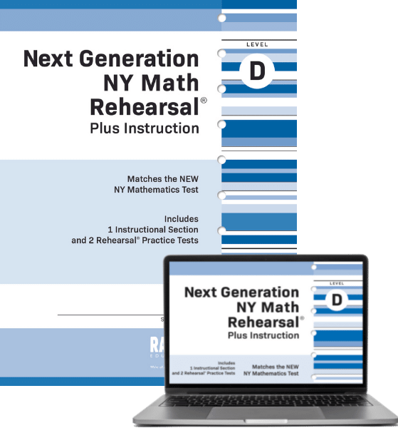NEW Next Generation NY Math Rehearsal Plus Instruction New York City