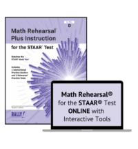 Math Rehearsal® Plus Instruction for the STAAR® Test - Texas